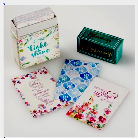 Office | Nwt 11 Blessings To Brighten Your Day Floral Design ...